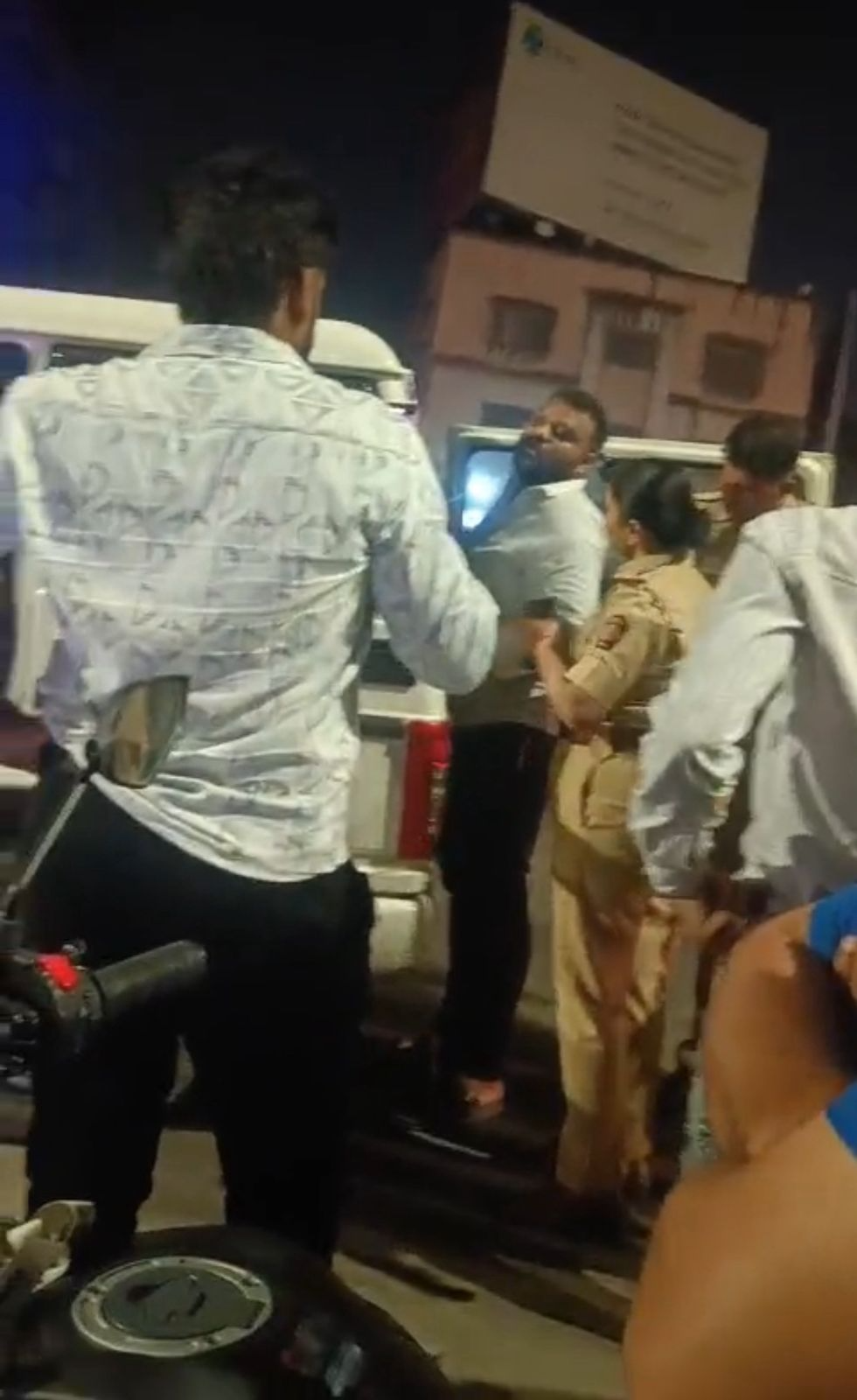 Midnight Drama at Kharadi BypassBrothers Threaten Senior Lady Cop